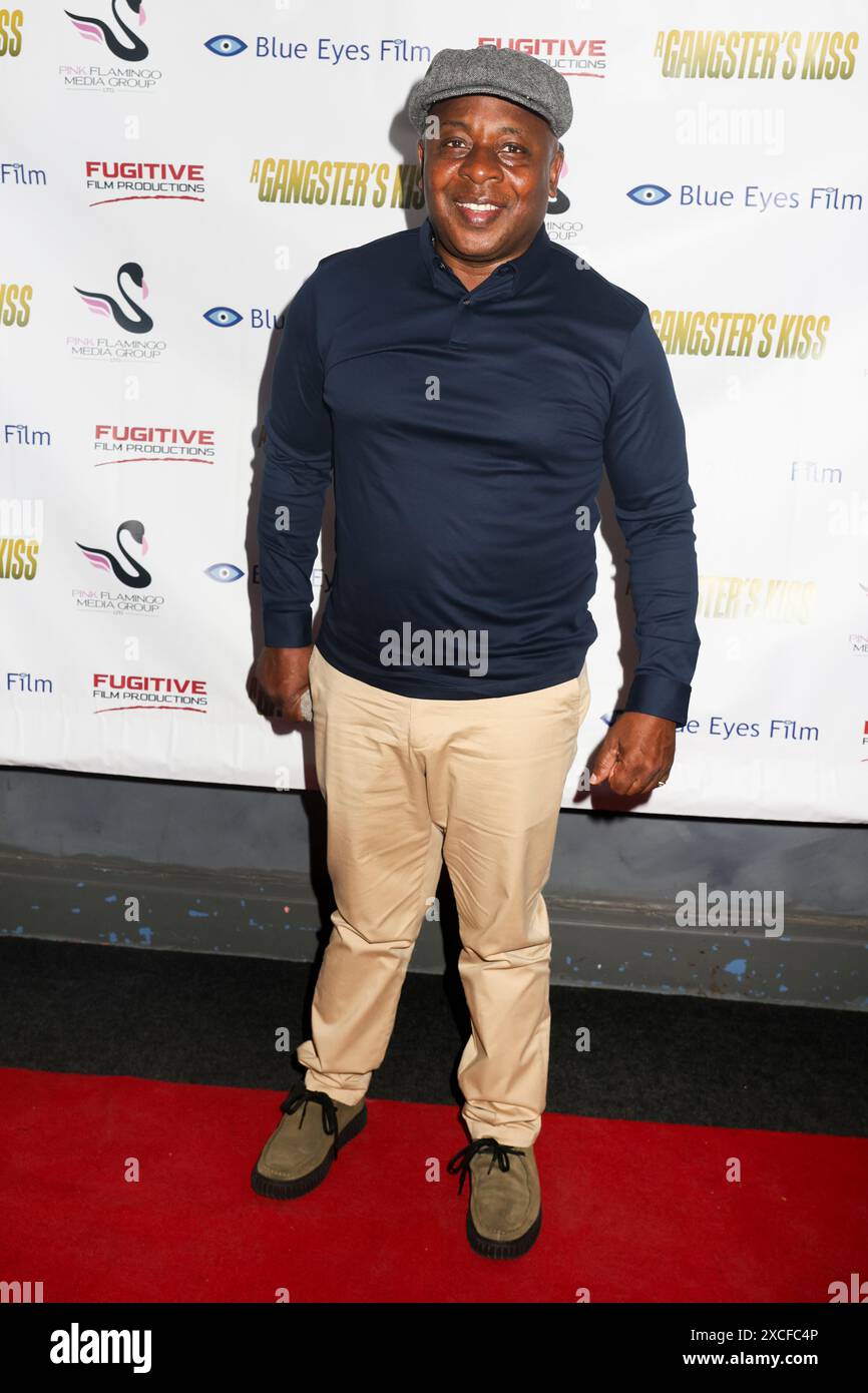 London, UK. 16th June, 2024. Vas Blackwood attends the A Gangster's ...