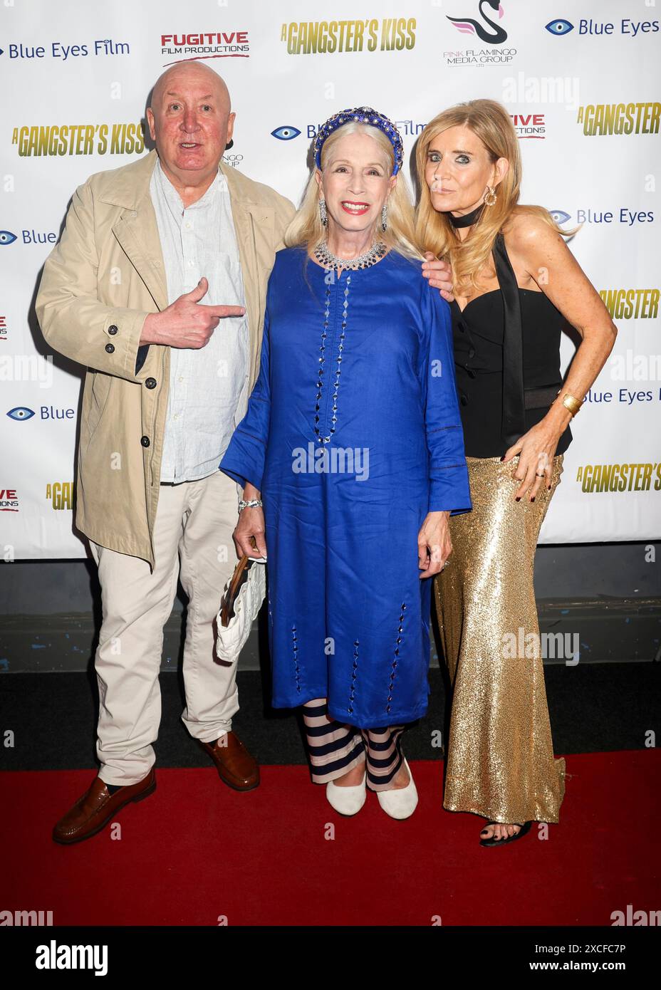 London, UK. 16th June, 2024. Ray Burdis, Lady Colin Campbell and ...