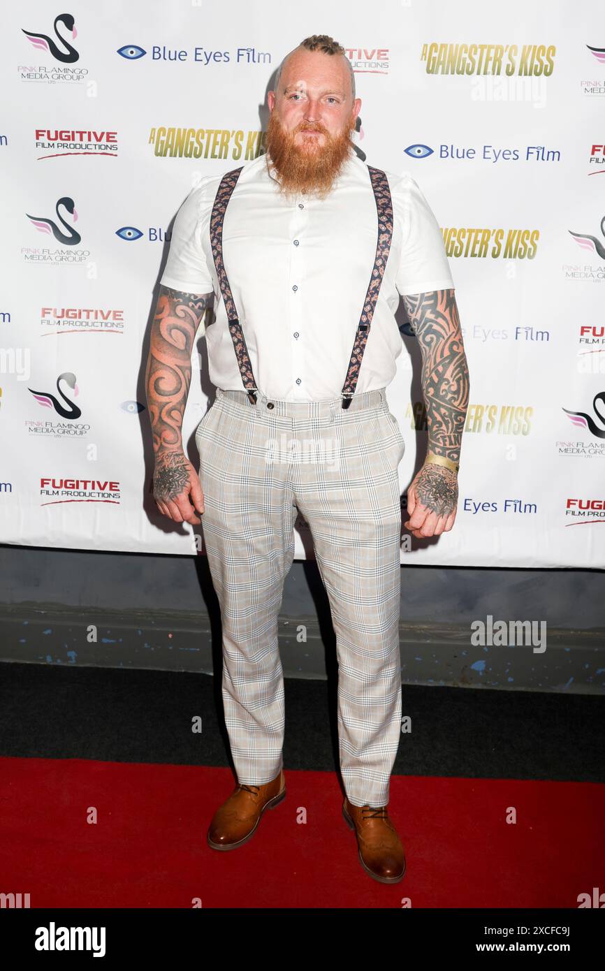 London, UK. 16th June, 2024. Stewart Judd attends the A Gangster's Kiss ...