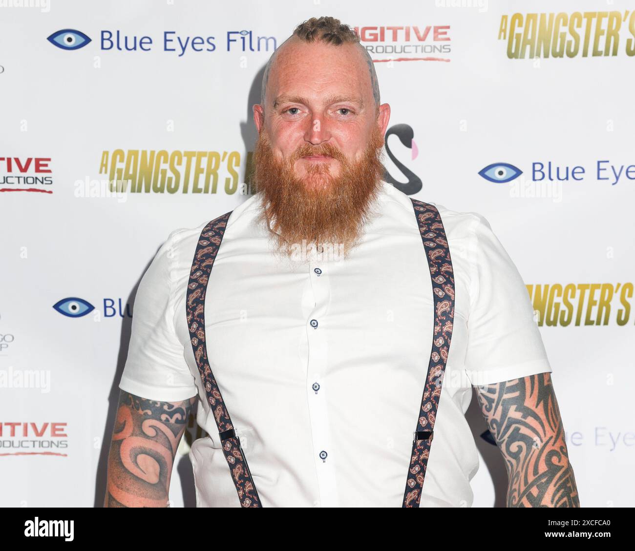 London, UK. 16th June, 2024. Stewart Judd attends the A Gangster's Kiss ...