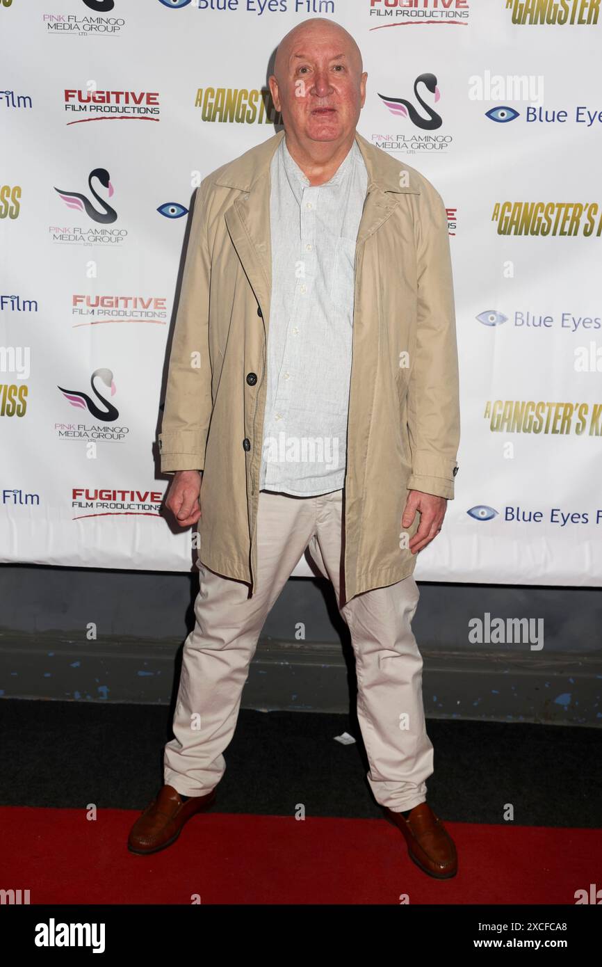 London, UK. 16th June, 2024. Ray Burdis attends the A Gangster's Kiss ...