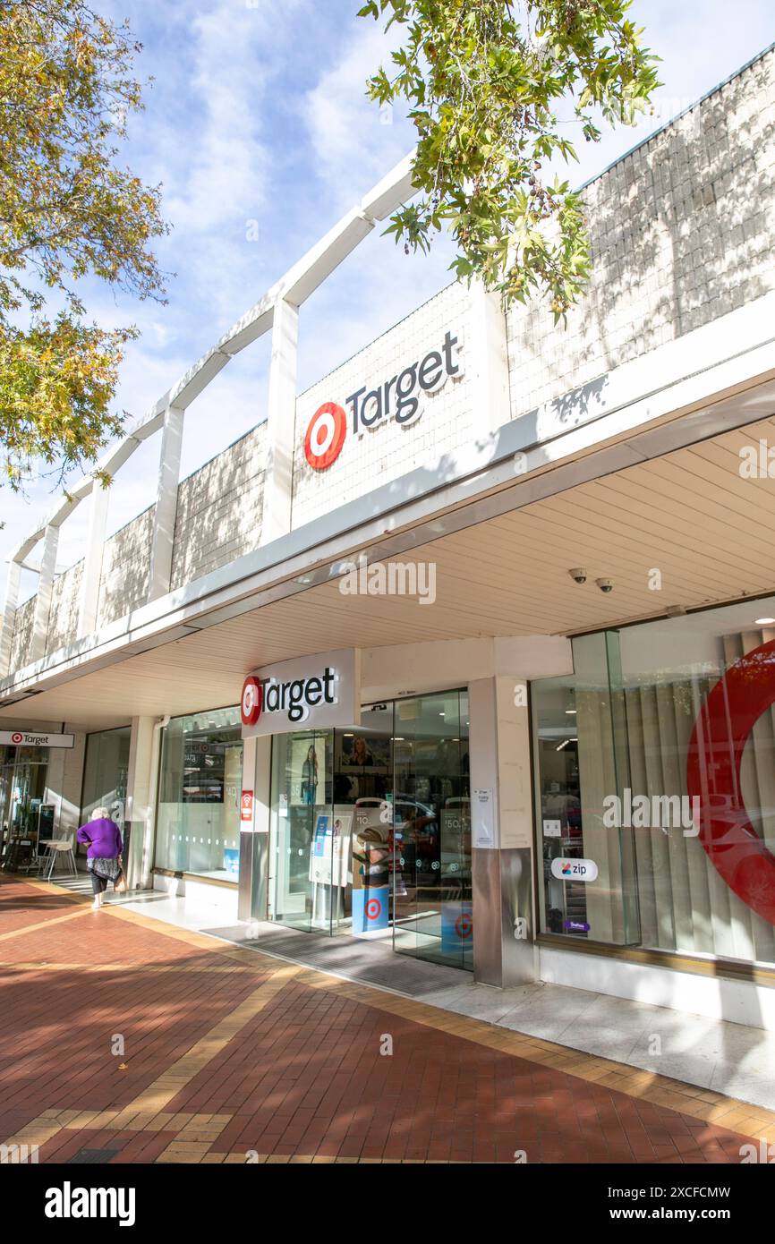 Target department store in Tamworth city centre, New South Wales ...