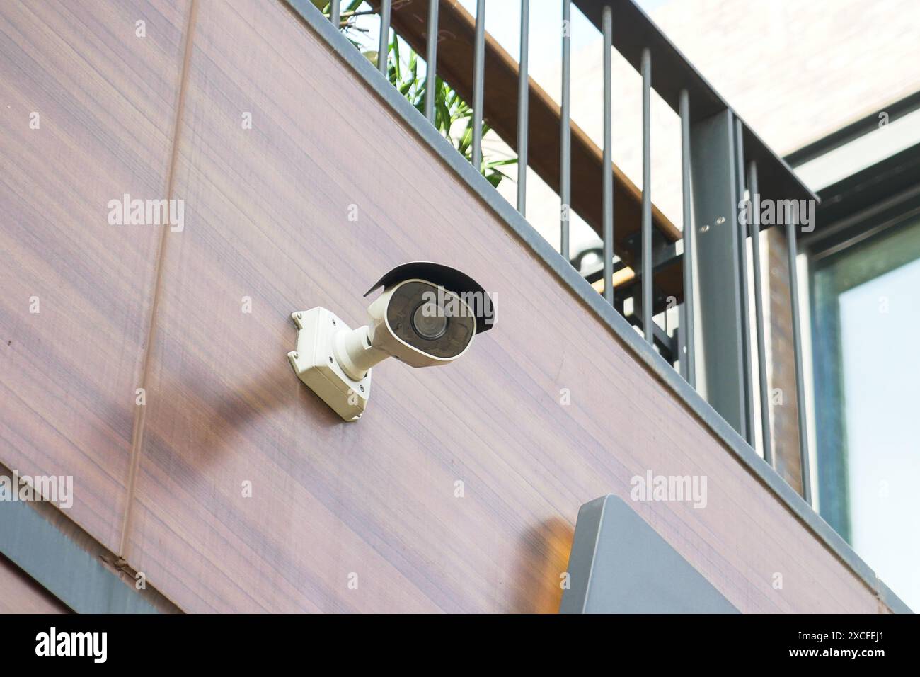 CCTV security camera operating outdoor Stock Photo - Alamy