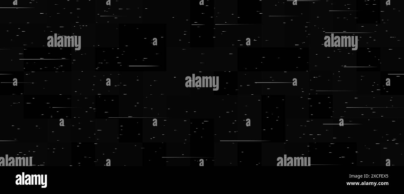 Static noise texture. Lost or bad TV signal concept. Random rippled ...