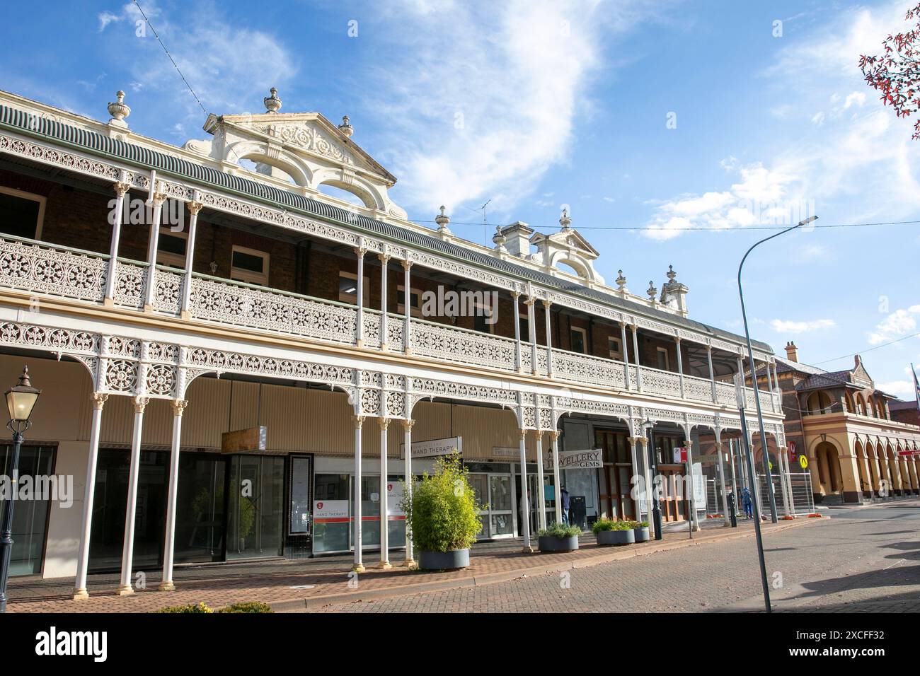 Armidale city centre in Australia, classic victorian architecture on ...