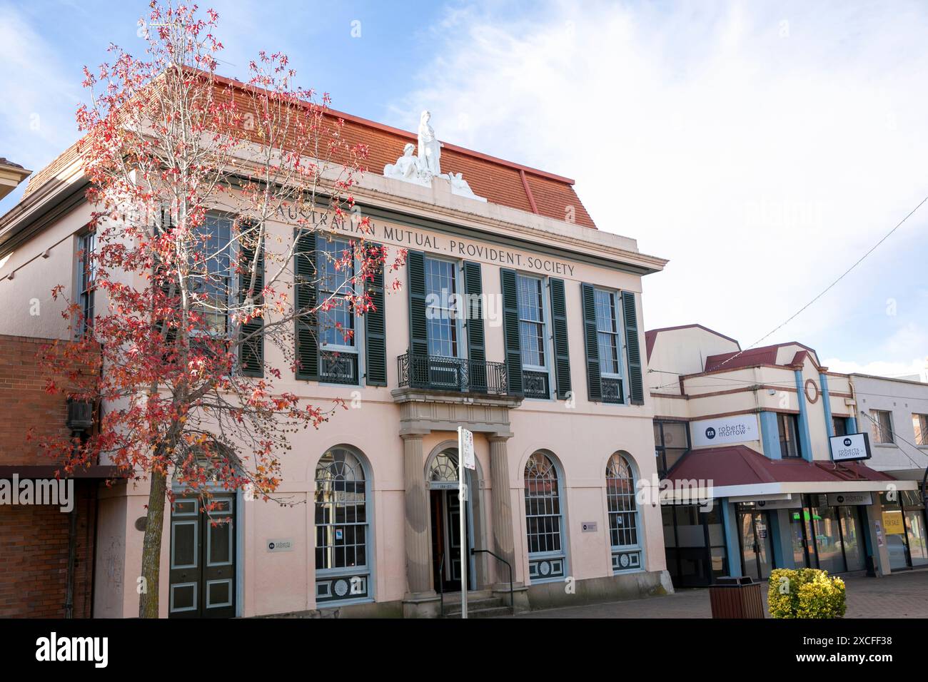 Australian Mutual Provident Society building in Armidale town centre ...