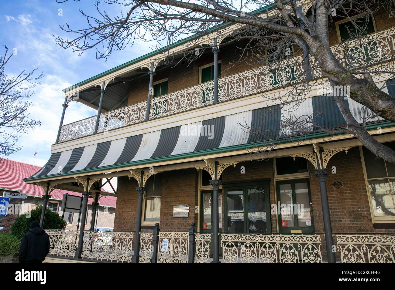 Armidale city centre in Australia, classic victorian architecture on ...
