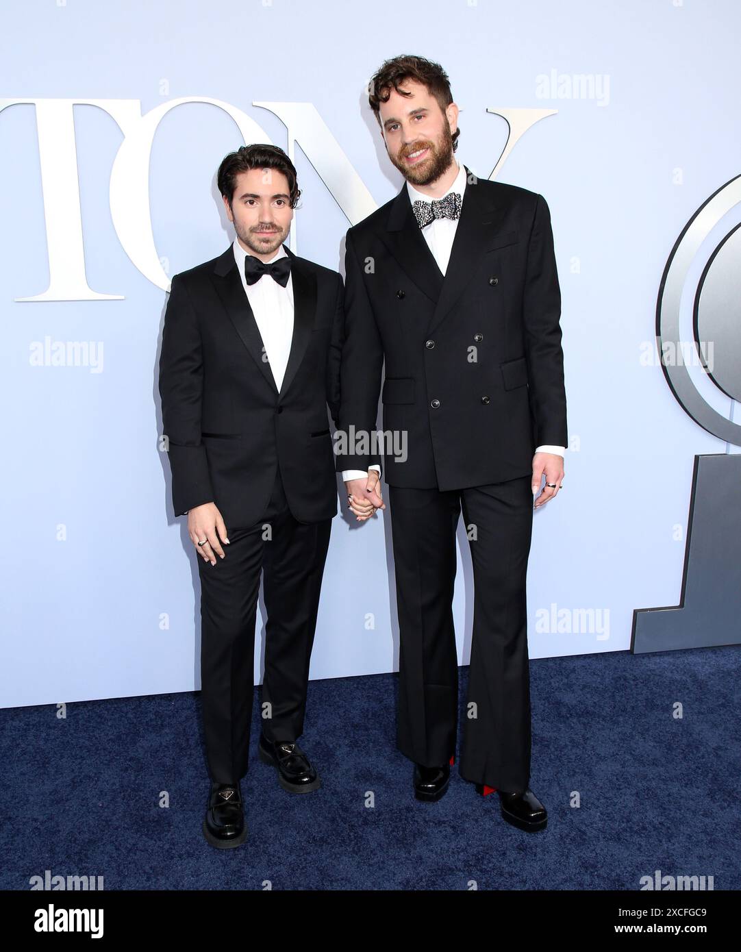 New York City, USA. 16th June, 2024. Noah Galvin and Ben Platt ...