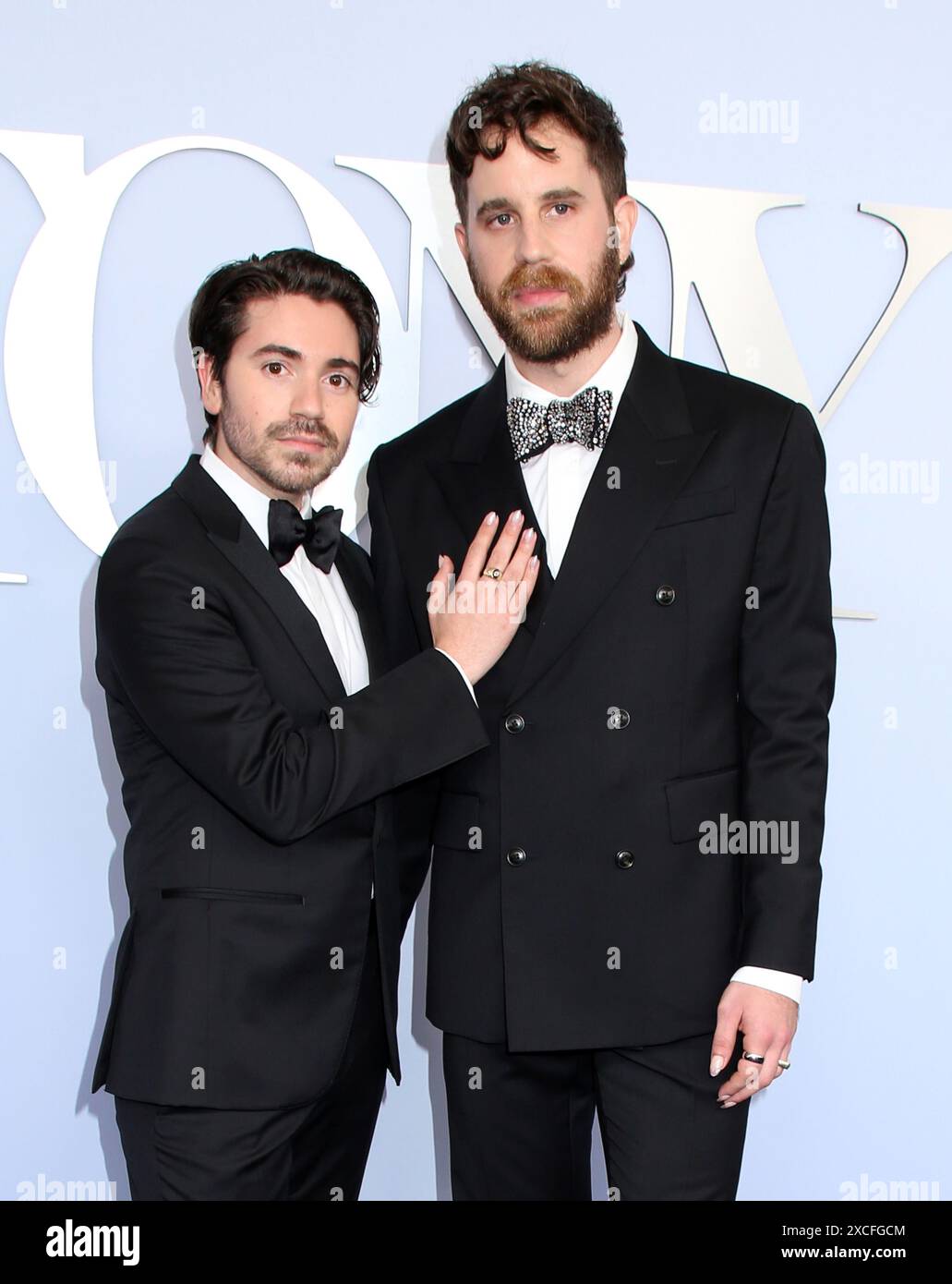New York City, USA. 16th June, 2024. Noah Galvin and Ben Platt ...