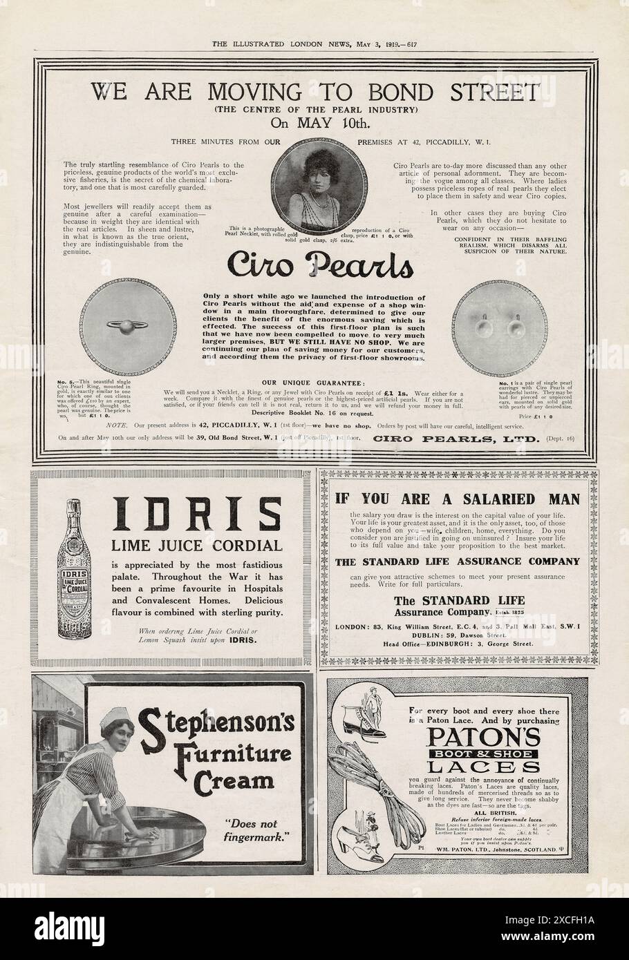 ASSORTED ADVERTISEMENTS IN THE ILLUSTRATED LONDON NEWS NOVEMBER 21 ...