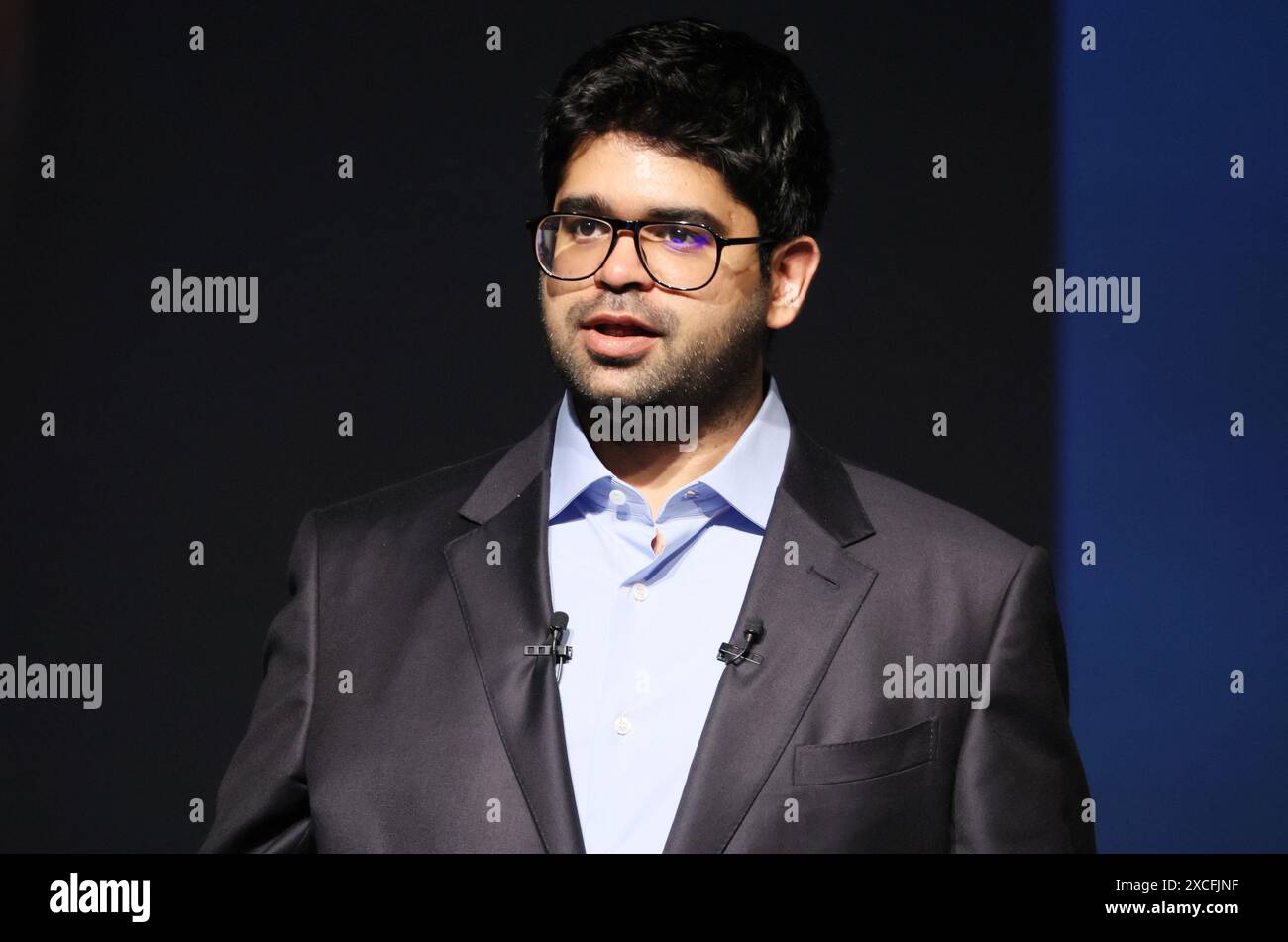 Tokyo, Japan. 17th June, 2024. American AI startup Perplexity CEO ...