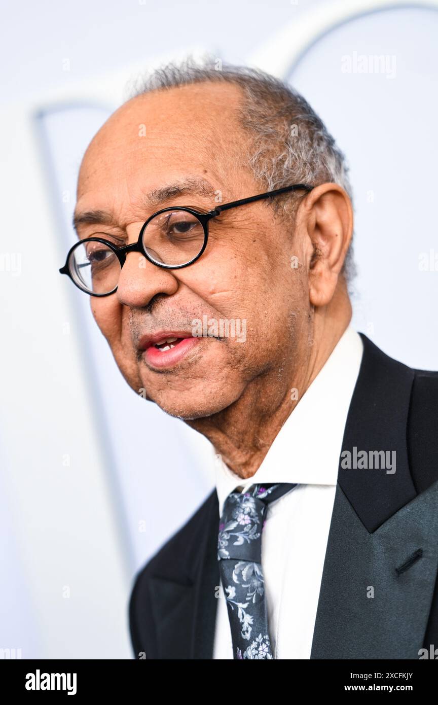 New York, USA. 16th June, 2024. George C. Wolfe walking on the red ...