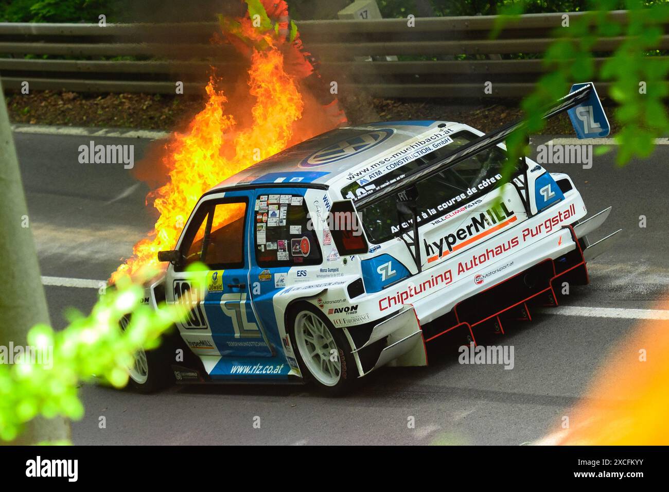 #107, Karl Schagerl, VW Golf Rallye TFSI, AUT#107, Szymon PIĘKOŚ ...