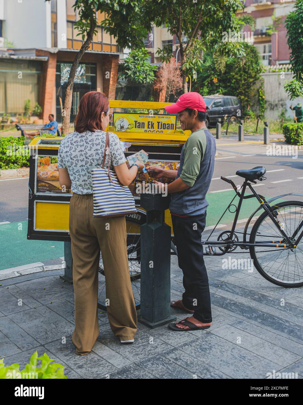 Jakarta, Indonesia - May 9th, 2024. the Tan Ek Tjoan bakery is a ...