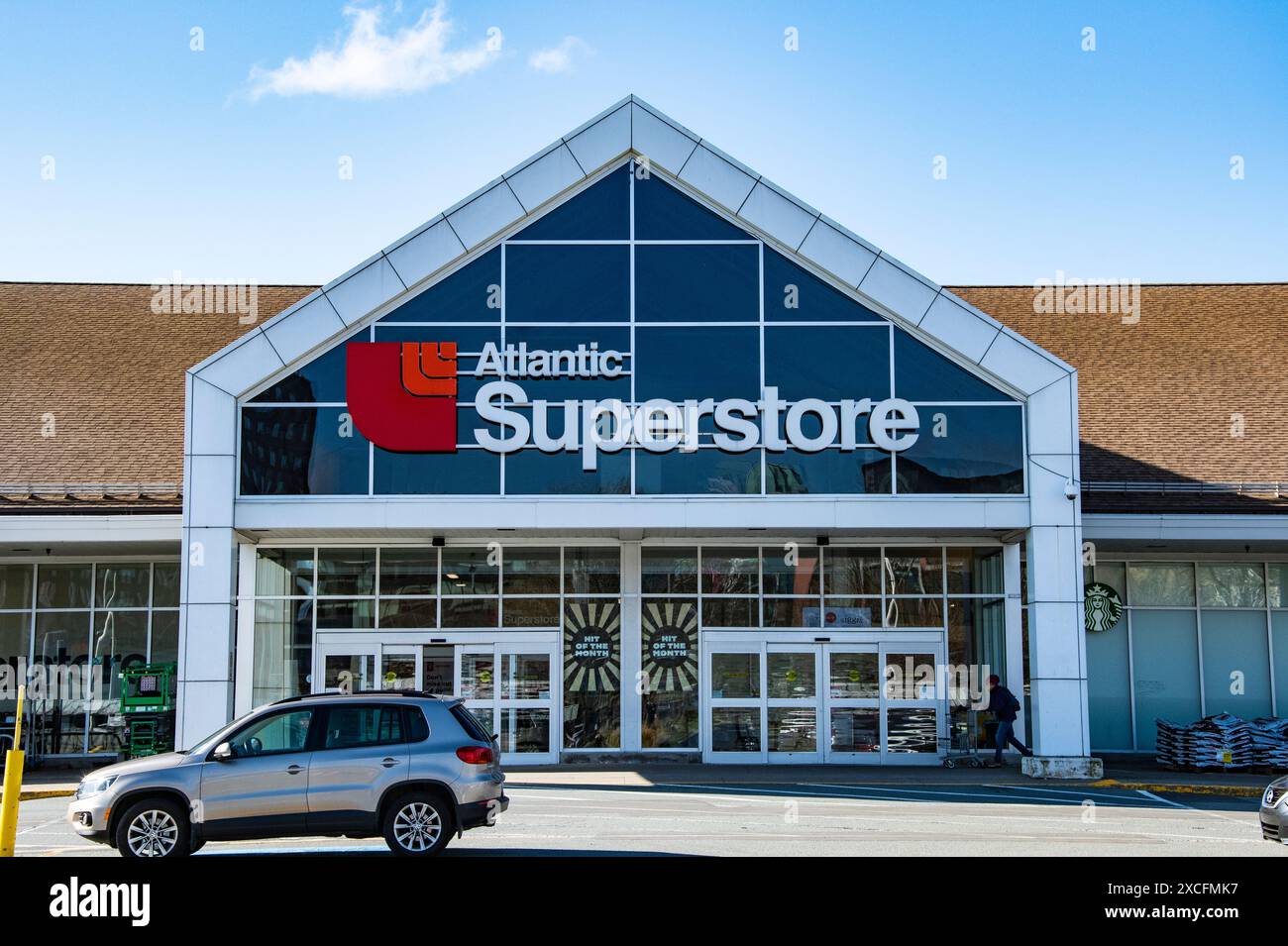Atlantic Superstore sign in Halifax, Nova Scotia, Canada Stock Photo ...