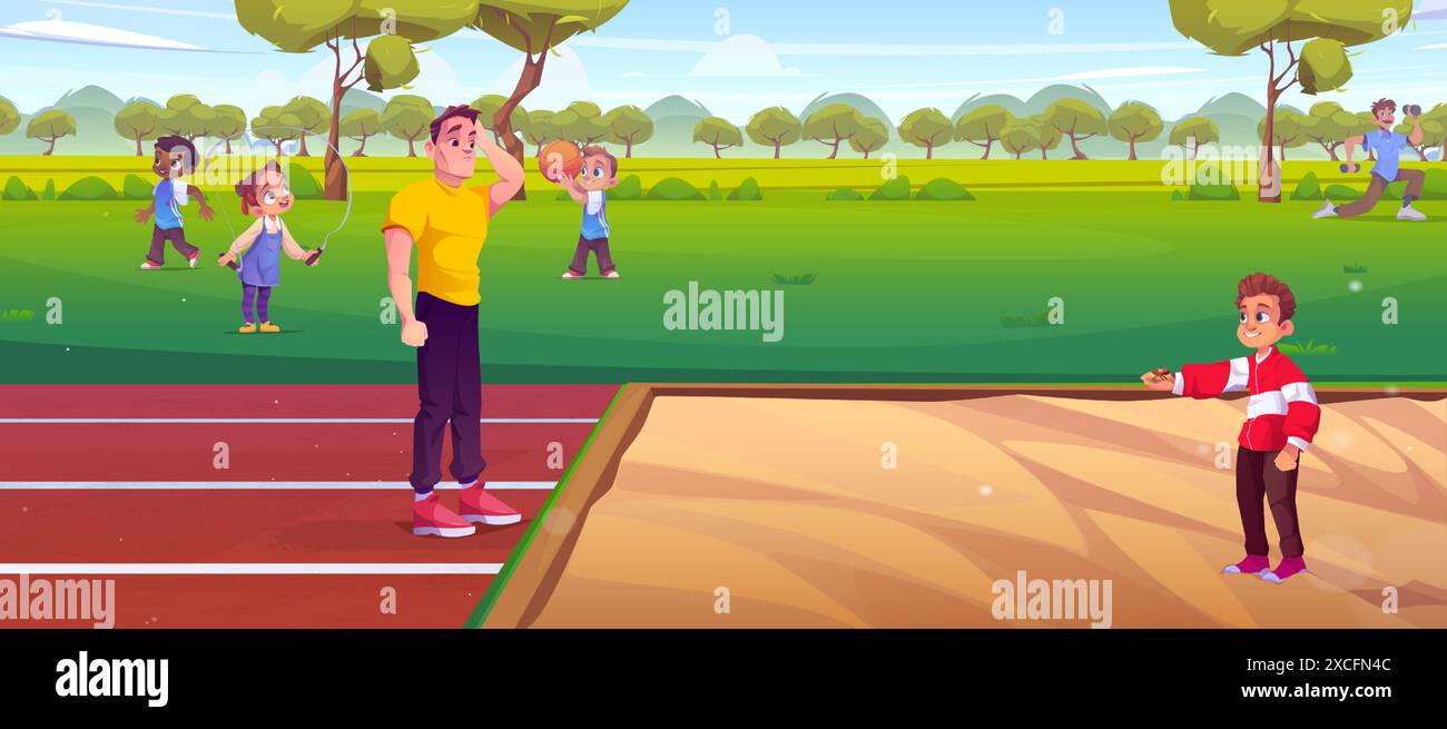 Smart kid boy workout hi-res stock photography and images - Alamy