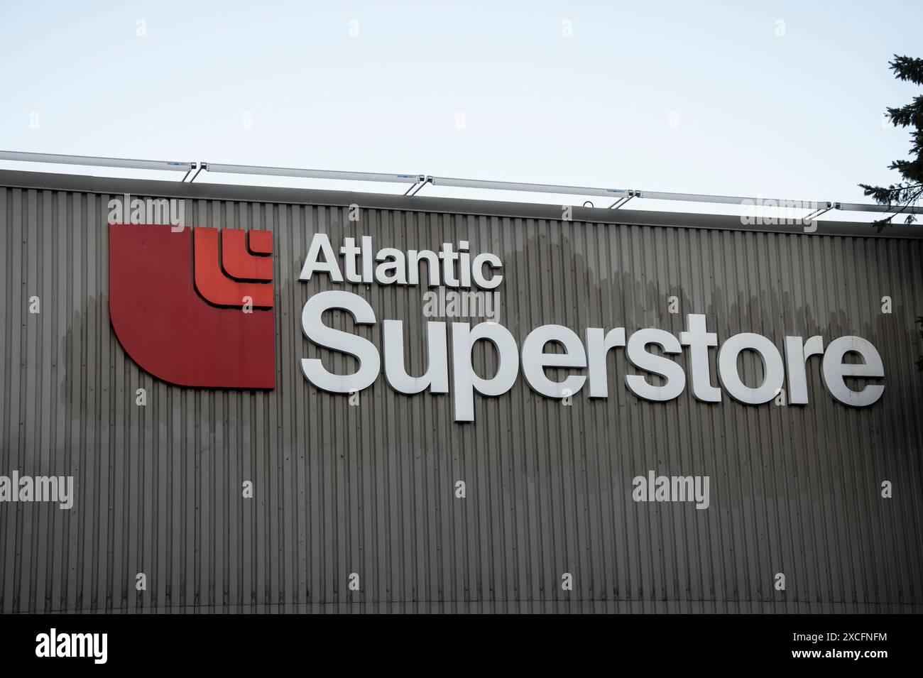Atlantic Superstore sign in Halifax, Nova Scotia, Canada Stock Photo ...
