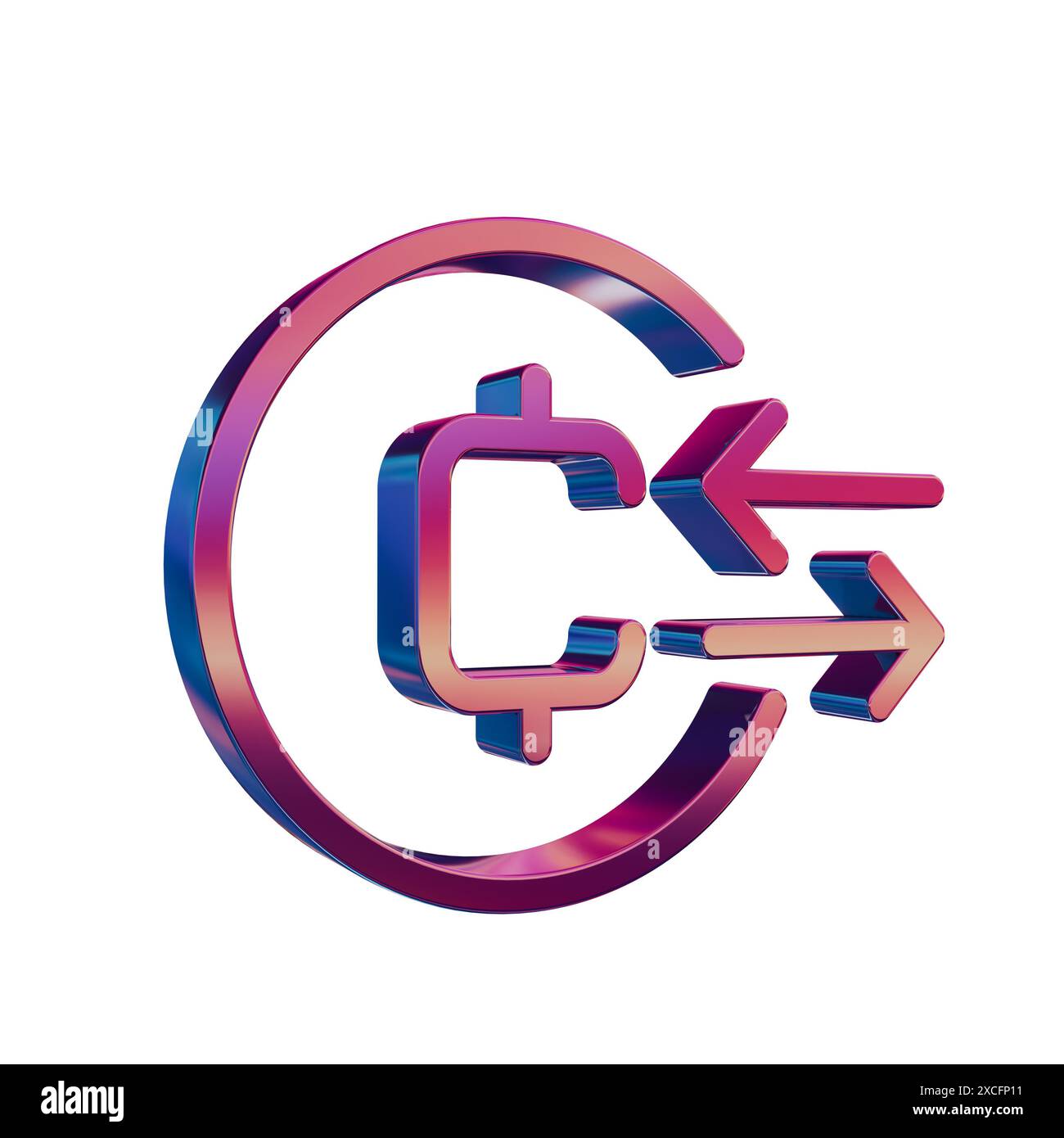 Circuit gradient style icon hi-res stock photography and images - Alamy