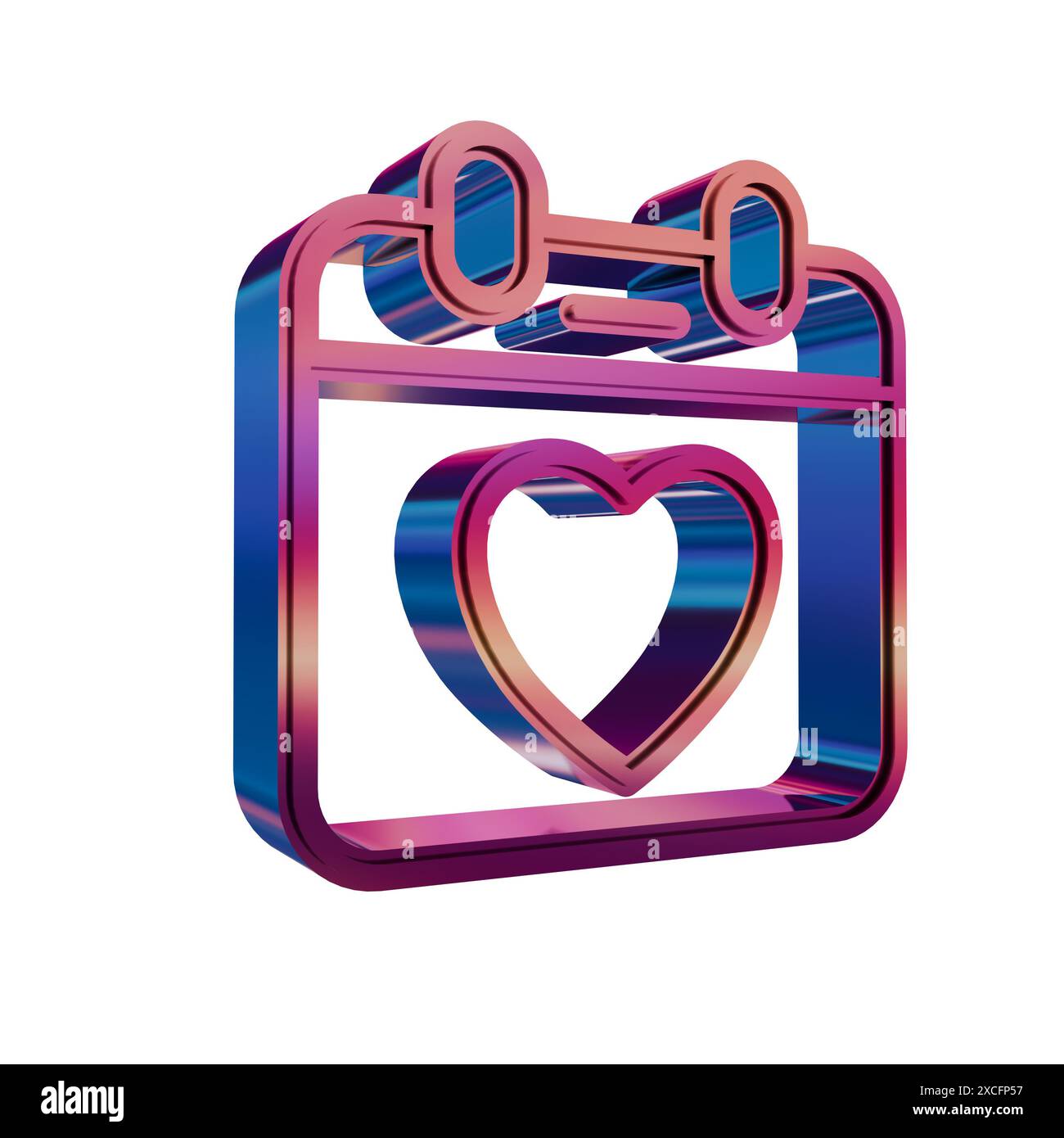 Artistic calendar icon Cut Out Stock Images & Pictures - Alamy