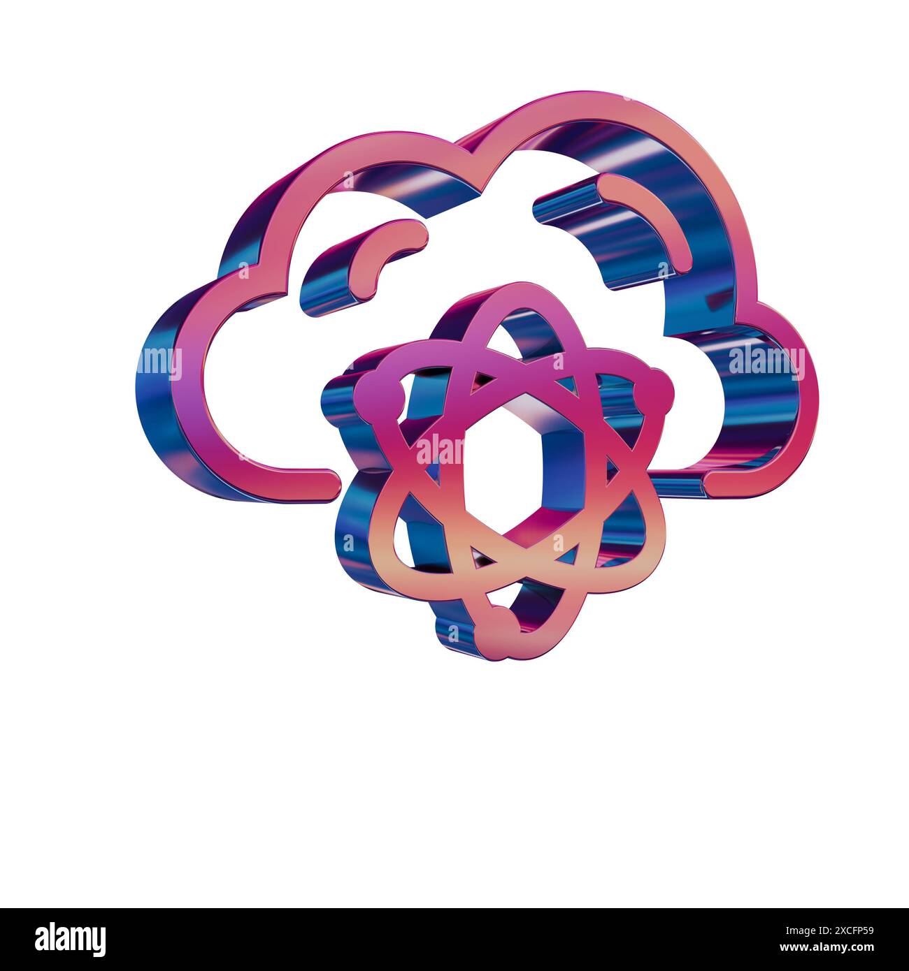 Quantum computing cloud Cut Out Stock Images & Pictures - Alamy