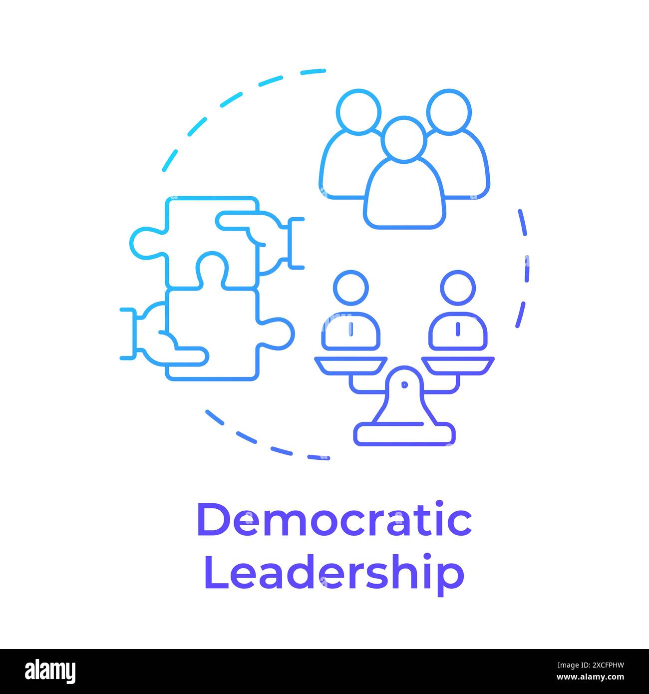 Hands making circle illustration Stock Vector Images - Alamy