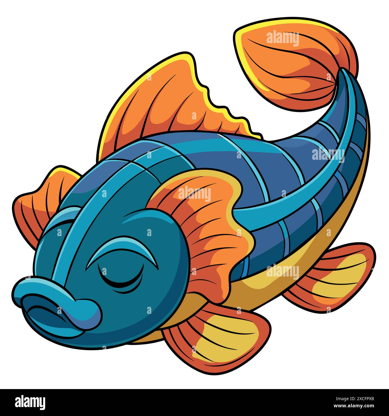 Bowfin fish Stock Vector Images - Alamy