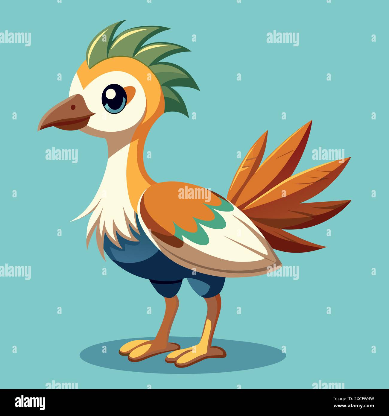 Bustard bird clipart hi-res stock photography and images - Alamy
