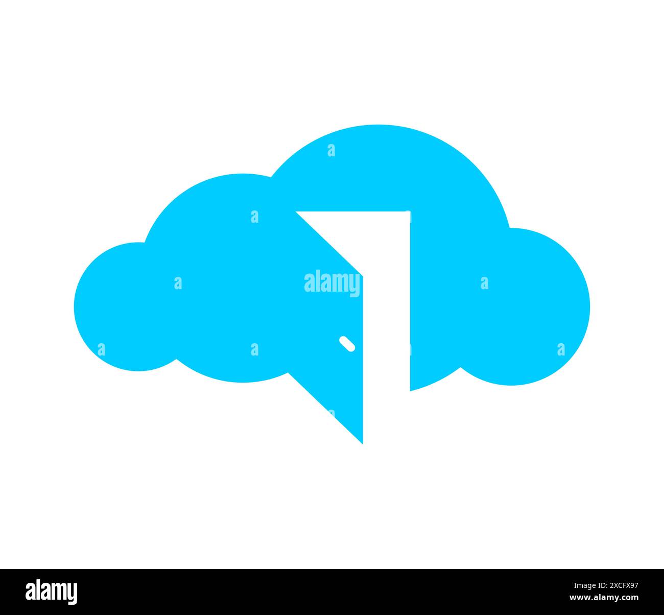 Inside a cloud Stock Vector Images - Alamy