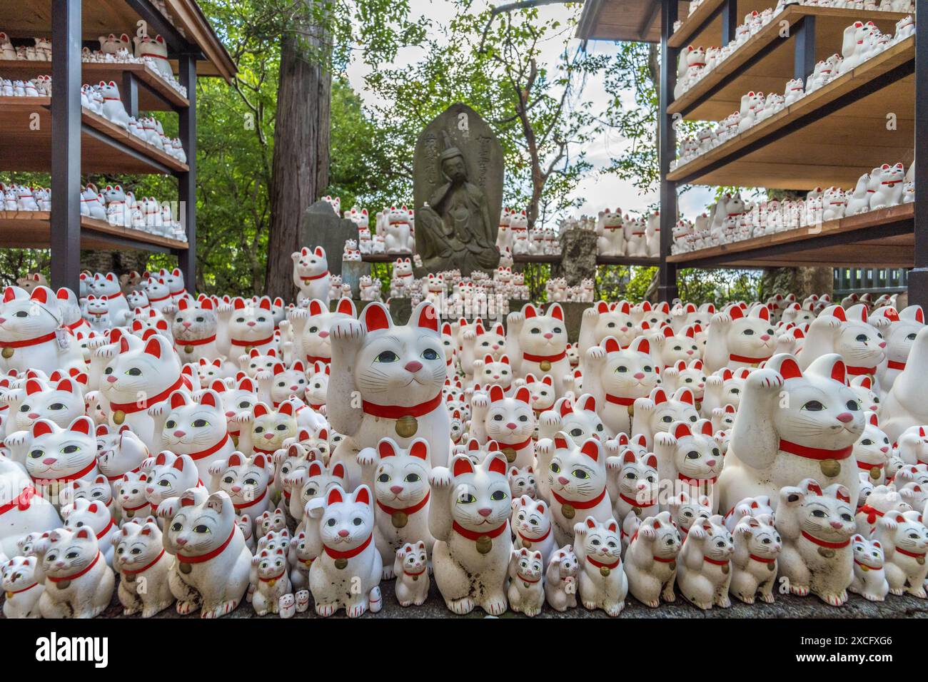 Tokyo, Japan. Gotoku-ji Temple. Sōtō Zen budhist temple located in ...