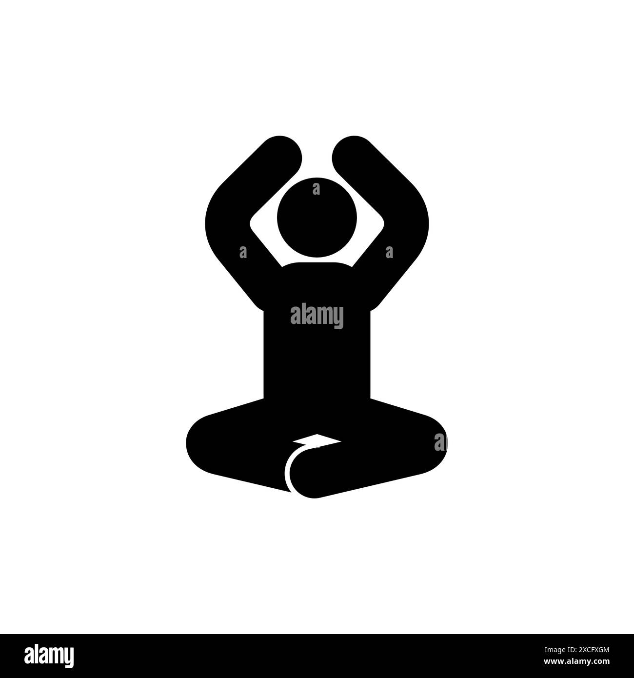 Yoga class sign Black and White Stock Photos & Images - Alamy