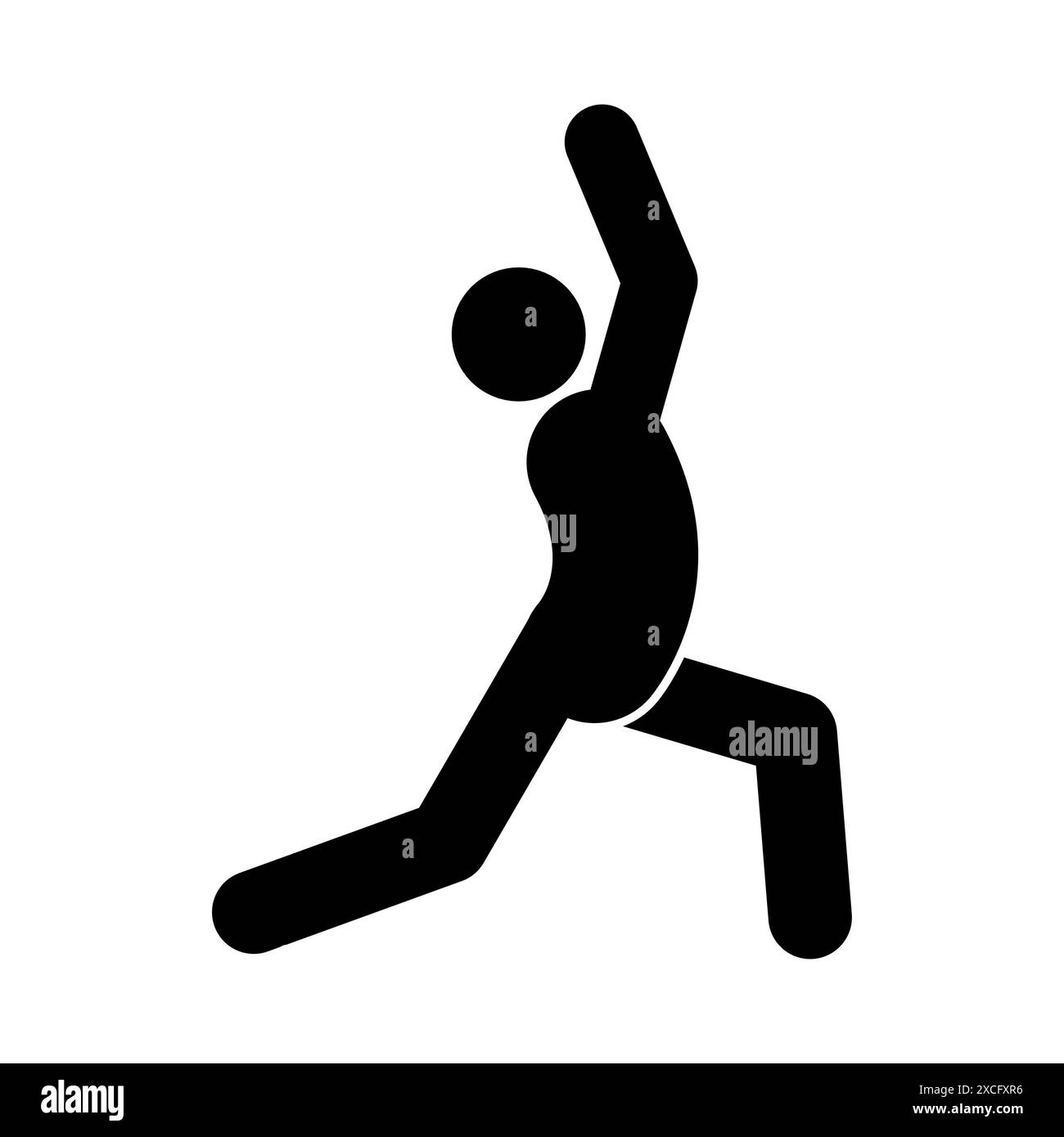 Man yoga class not asian Stock Vector Images - Alamy