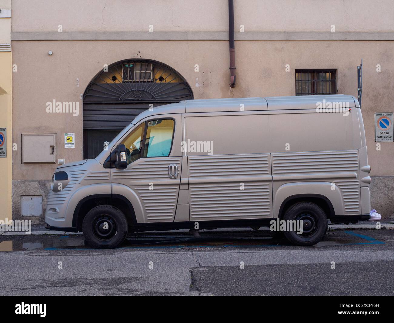 Cremona, Italy - June 10th 2024 Type H Citroen Classic delivery van ...