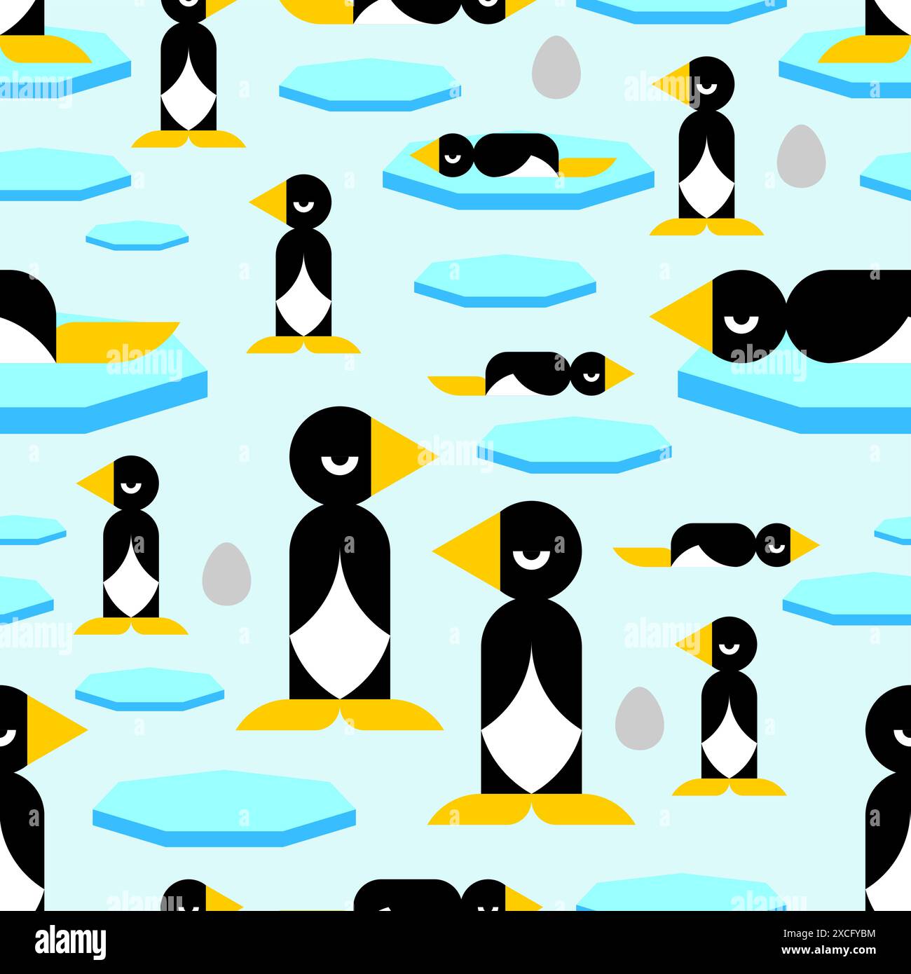 The north pole penguin Stock Vector Images - Alamy