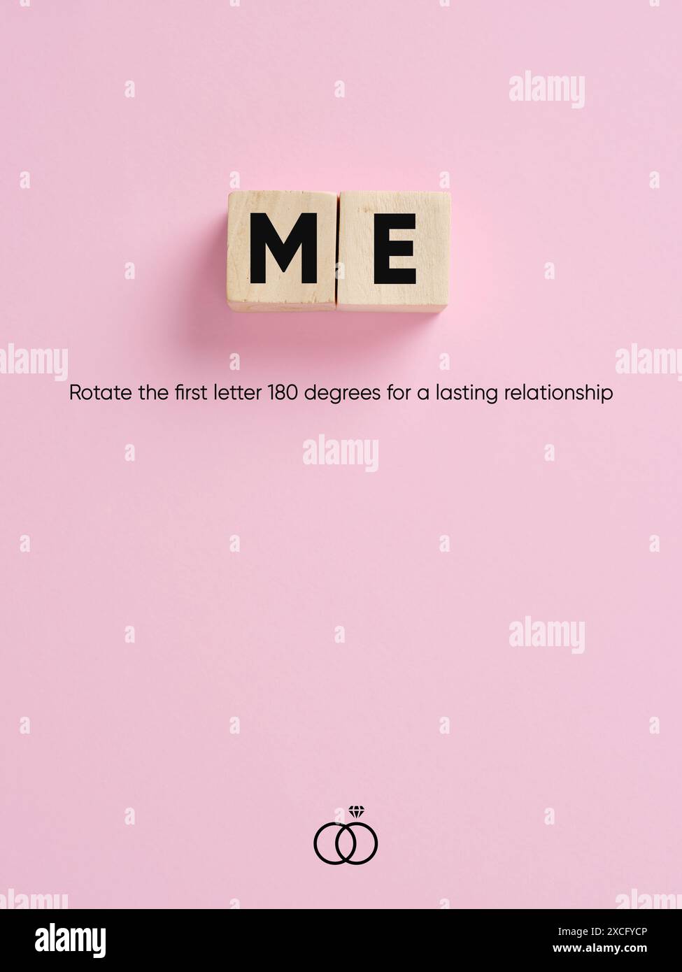 Togetherness and strong relationship concept. Unity and harmony and ...