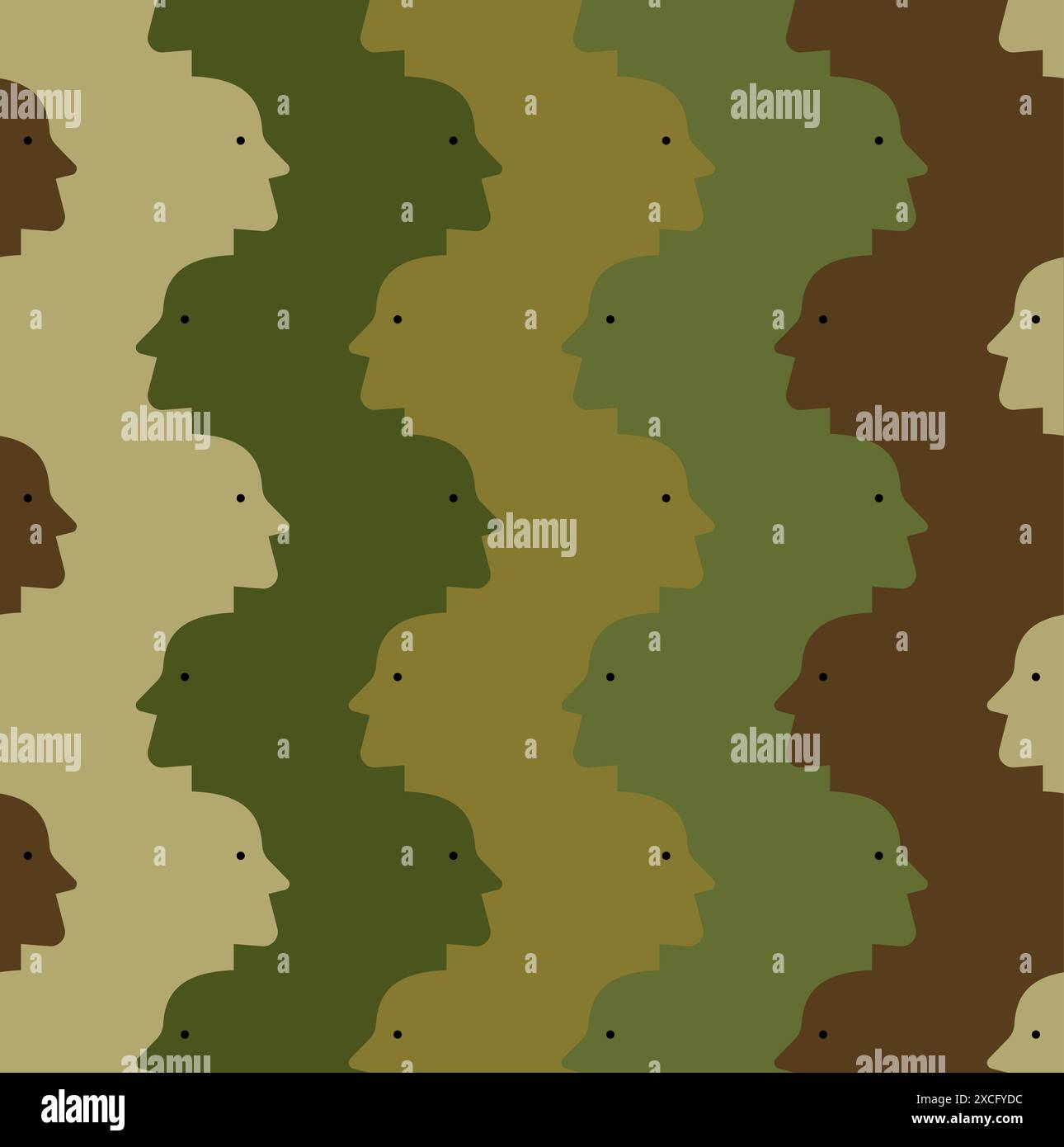 face Army Pattern seamless. face Military Background. faces Military ...