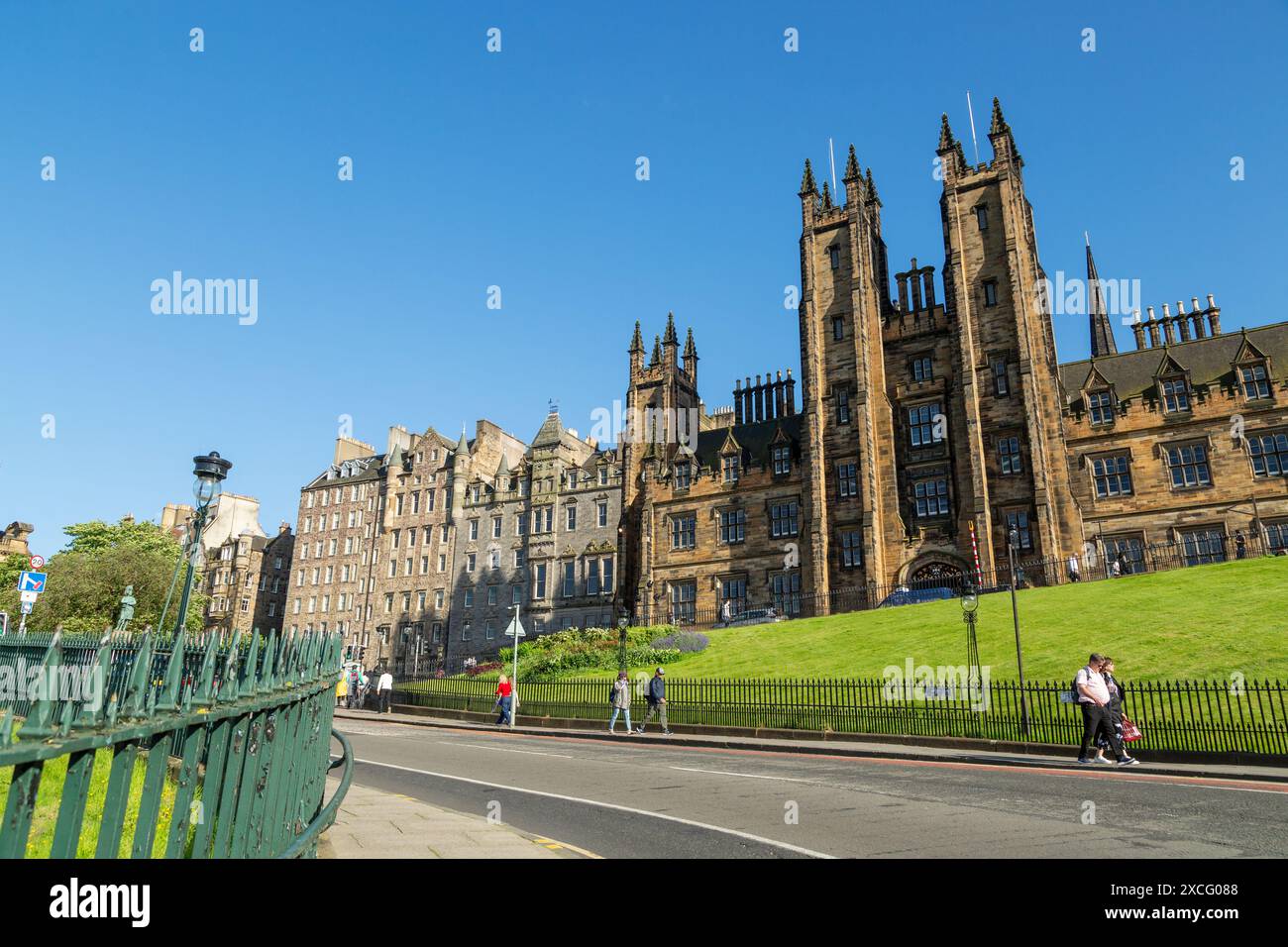 The Assembly Hall on the Mound, Edinburgh Stock Photo - Alamy