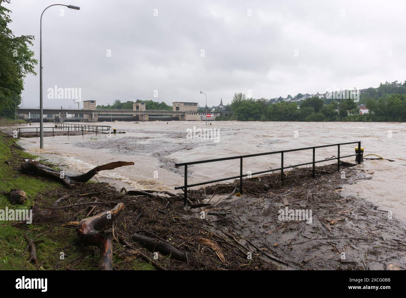 Symbolic image Extreme weather, global warming, climate change Flood ...
