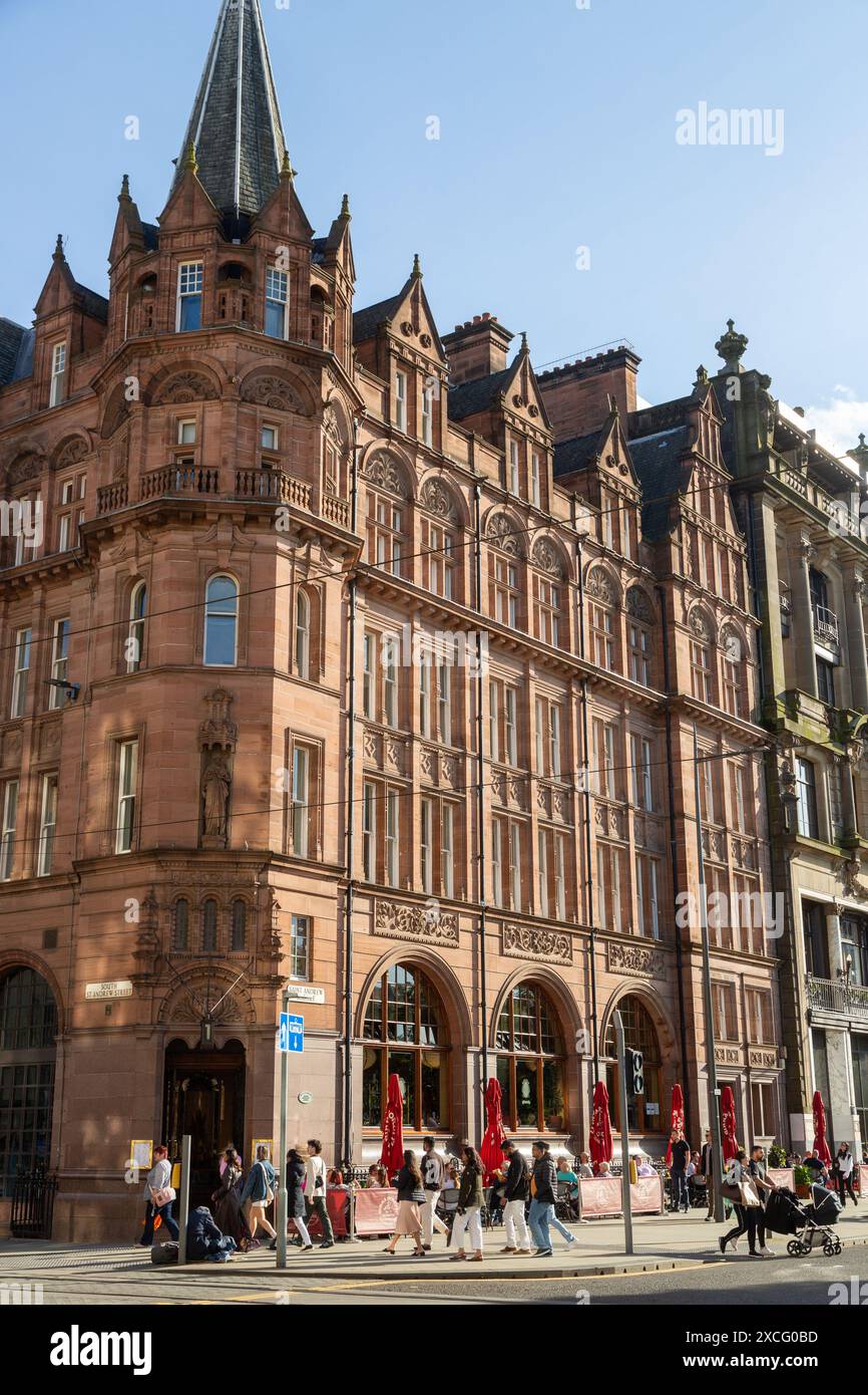 The Old Prudential Assurance Office on St Andrew Square now used as ...