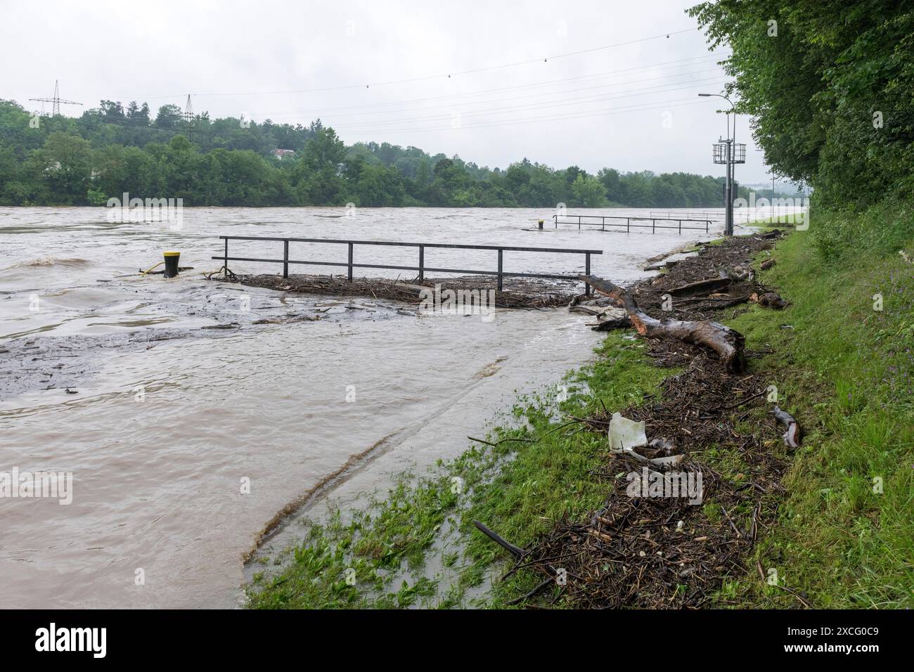 Symbolic image extreme weather, global warming, climate change ...