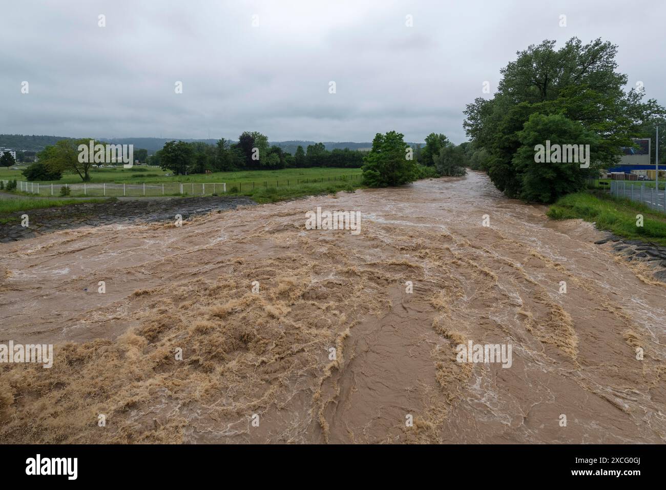 Symbolic image Extreme weather, global warming, climate change, floods ...