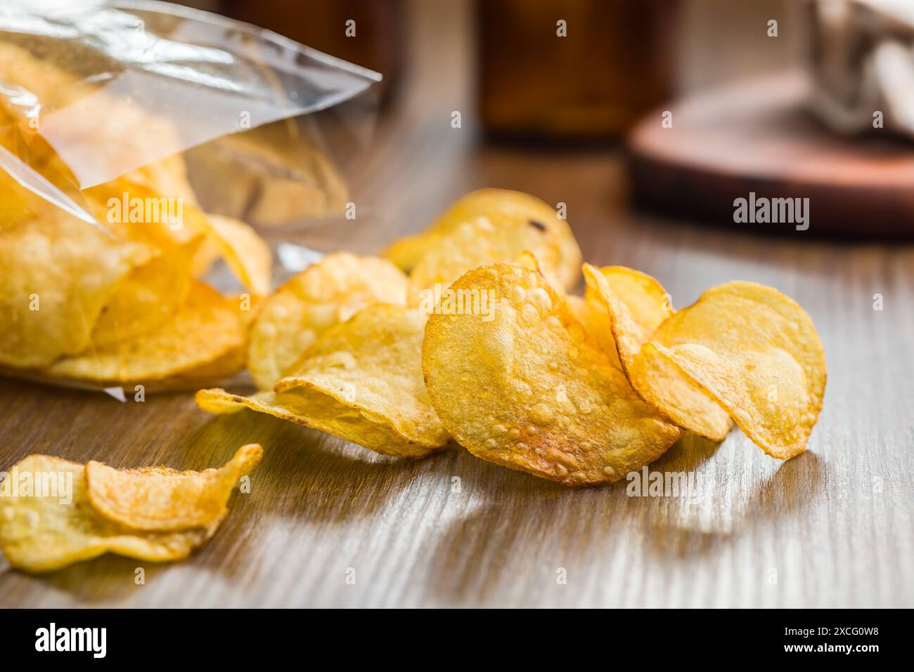 Crispy chips made from hi-res stock photography and images - Alamy