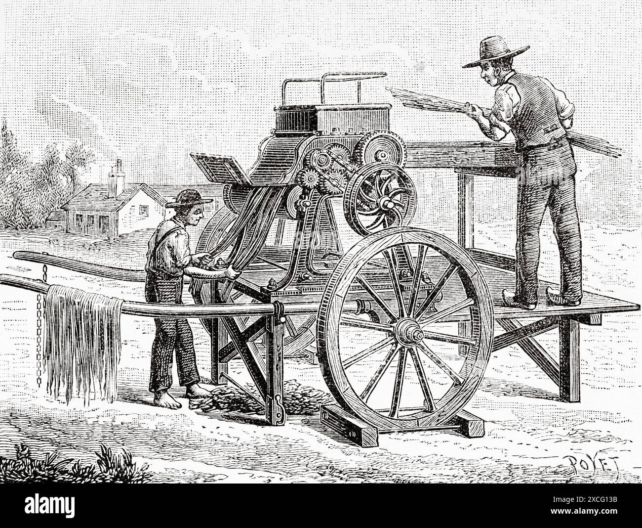 Mechanical huller hi-res stock photography and images - Alamy