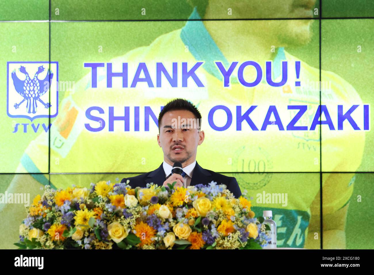 Tokyo, Japan. 17th June, 2024. Shinji Okazaki (STVV) Football/Soccer ...