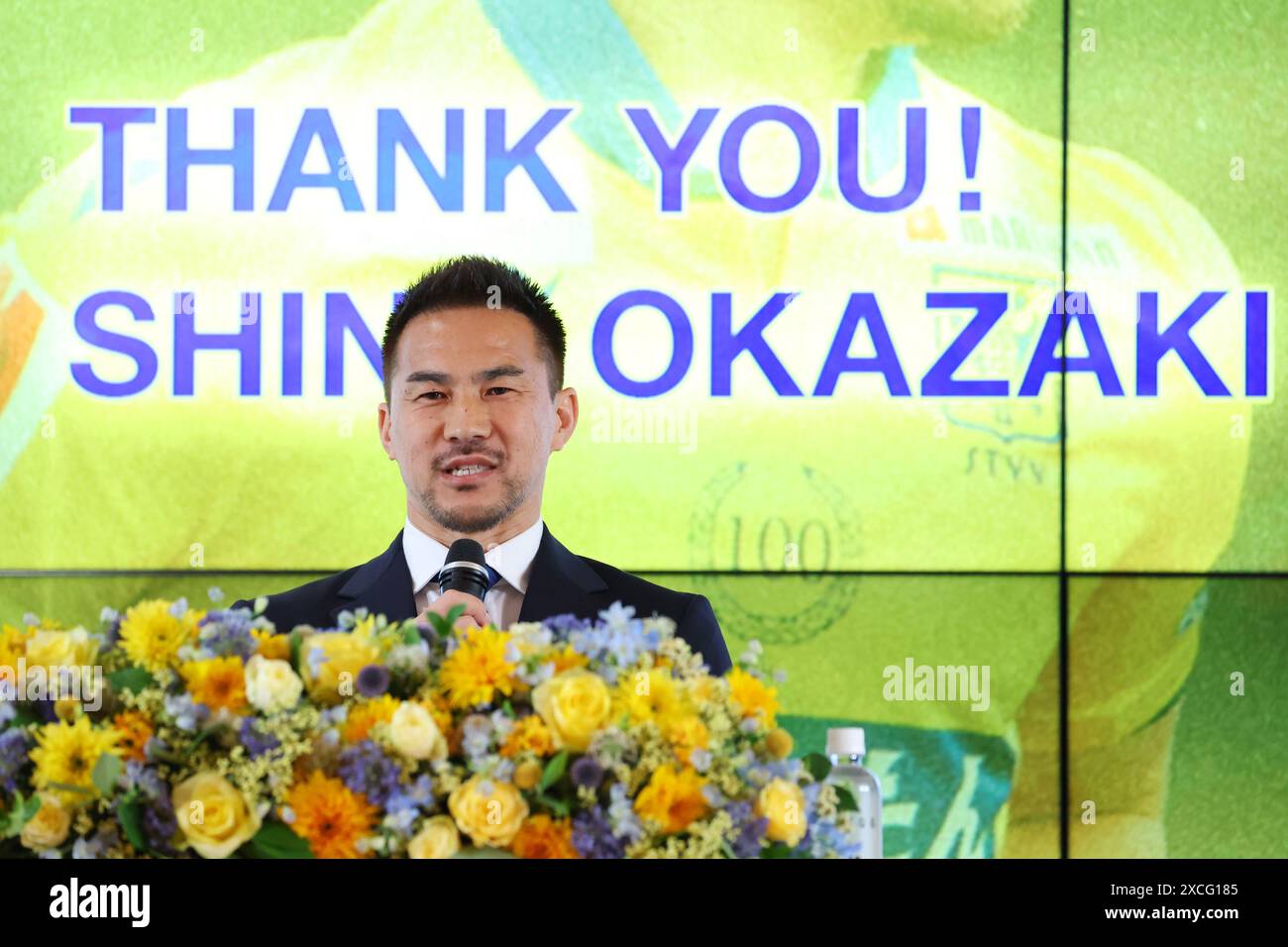 Tokyo, Japan. 17th June, 2024. Shinji Okazaki (STVV) Football/Soccer ...