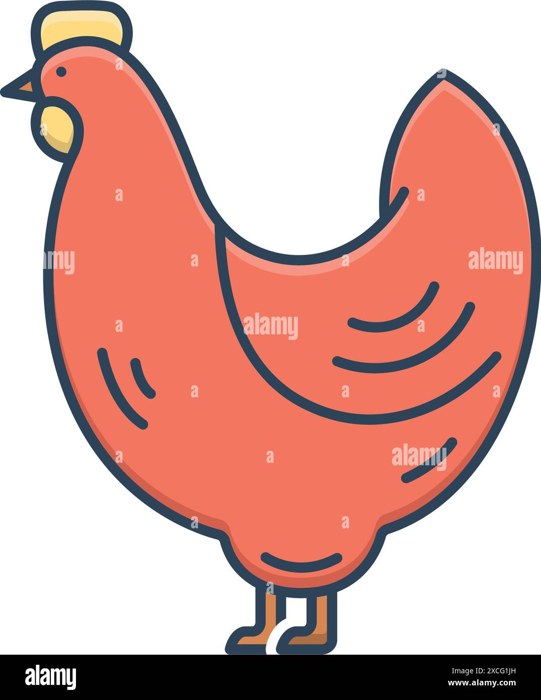 Icon for hen,chicken Stock Vector Image & Art - Alamy