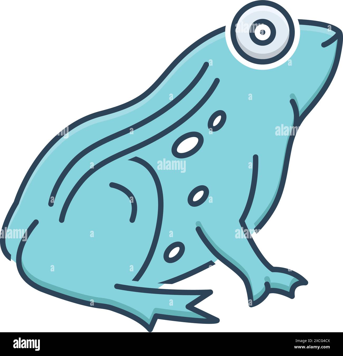 Jumping frog silhouette Stock Vector Images - Alamy