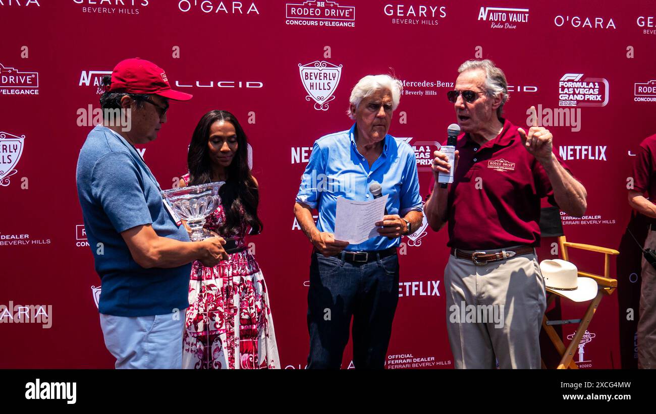 Los Angeles, USA. 16th June, 2024. Jay Leno and Concours d'Elegance ...