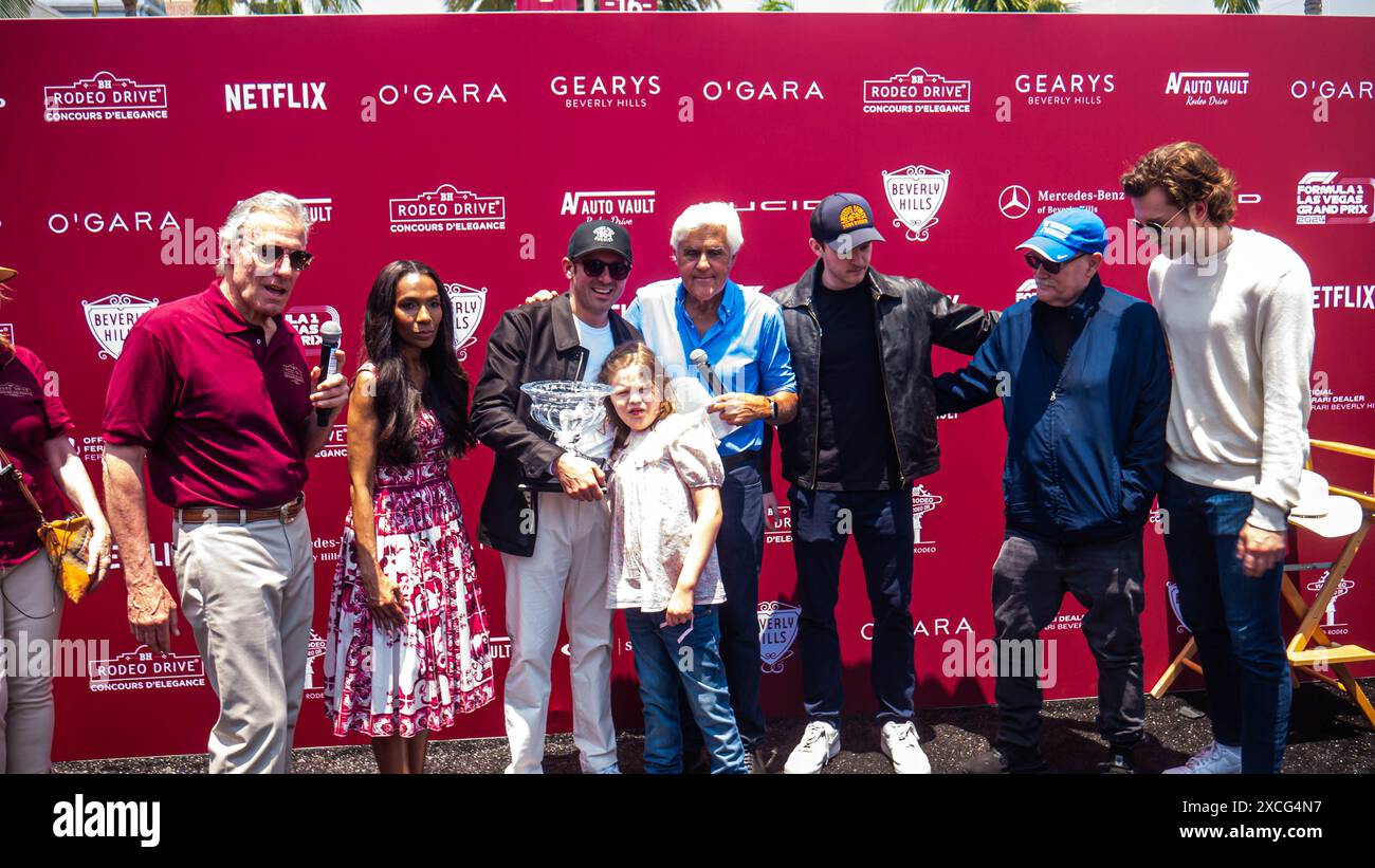 Los Angeles, USA. 16th June, 2024. Concours d'Elegance founder Bruce ...