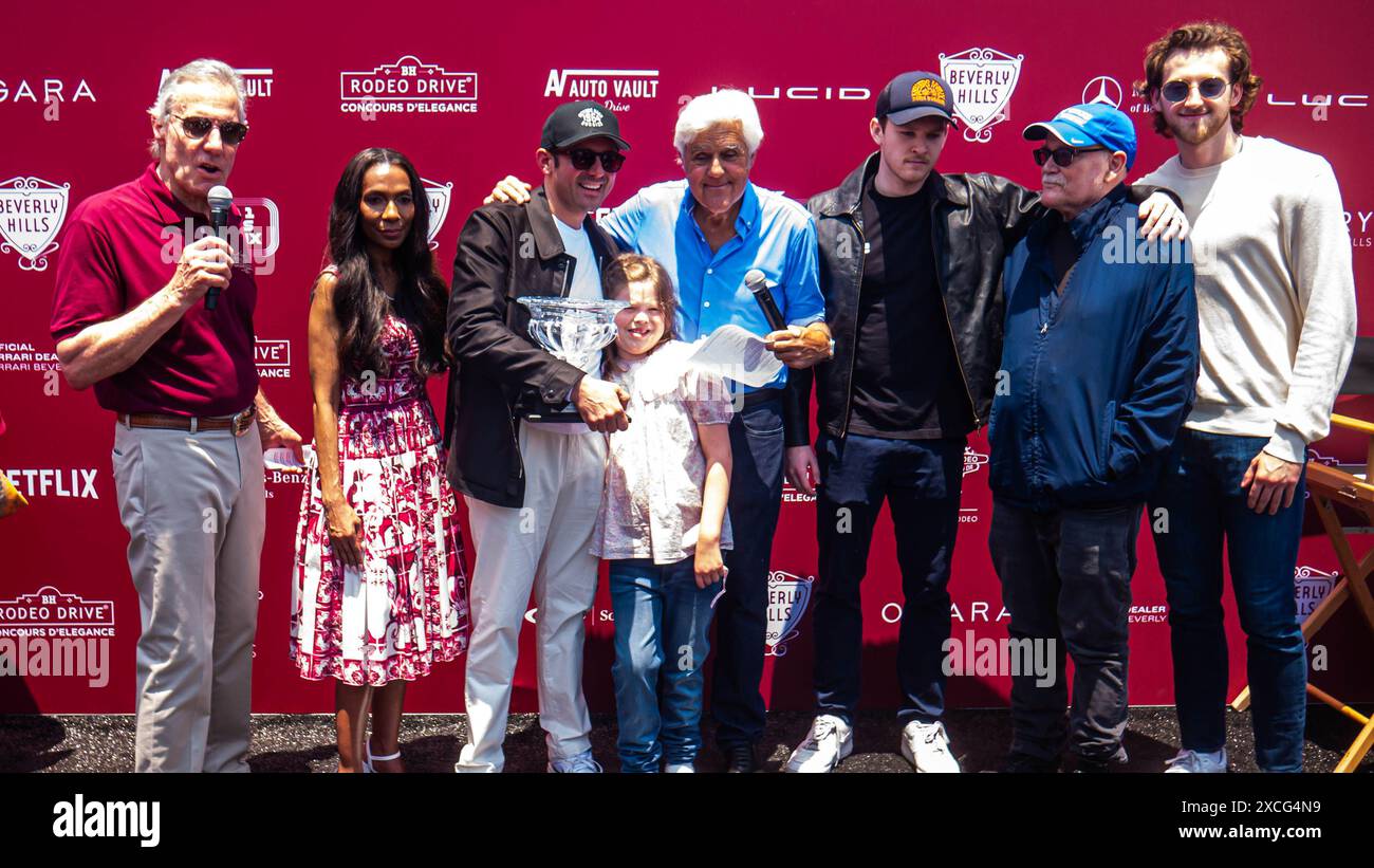 Los Angeles, USA. 16th June, 2024. Concours d'Elegance founder Bruce ...