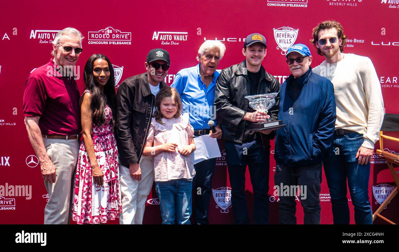 Los Angeles, USA. 16th June, 2024. Concours d'Elegance founder Bruce ...